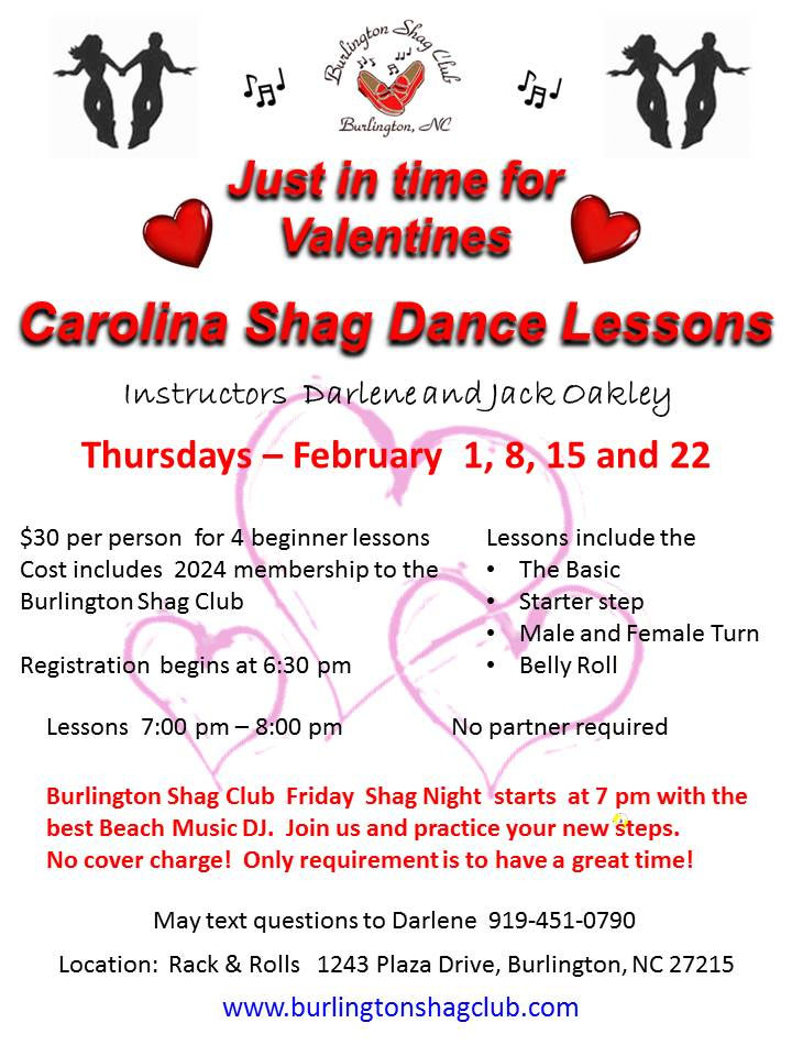 Burlington Shag Club Home